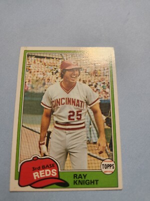 ray knight 1981 TOPPS #325 REDS 3RD BASE | eBay