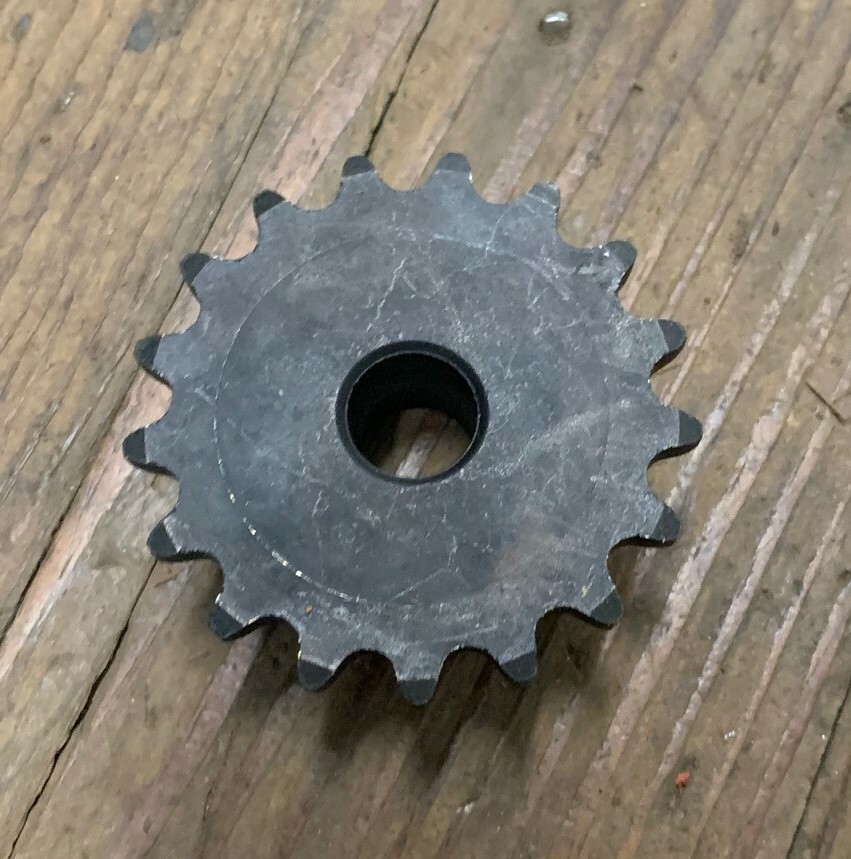 MARTIN 35B17 1/2" BORE ROLLER CHAIN SPROCKET 17 TEETH NO KEYWAY NEW IN ...