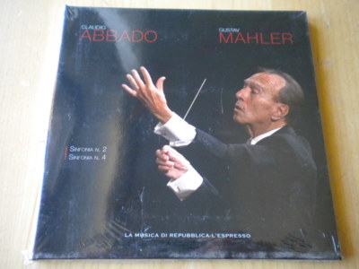Claudio Abbado Gustav Mahler Sinfonia n. 2 e 4 2 CD NUOVO classica ...