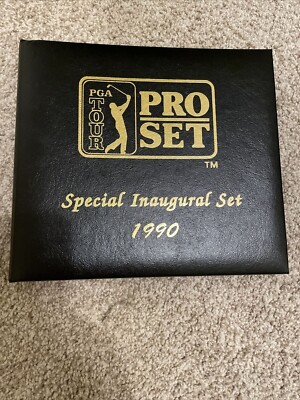 PGA Tour Pro Set Special Inaugural Set 1990 Album Binder 100 Cards | eBay