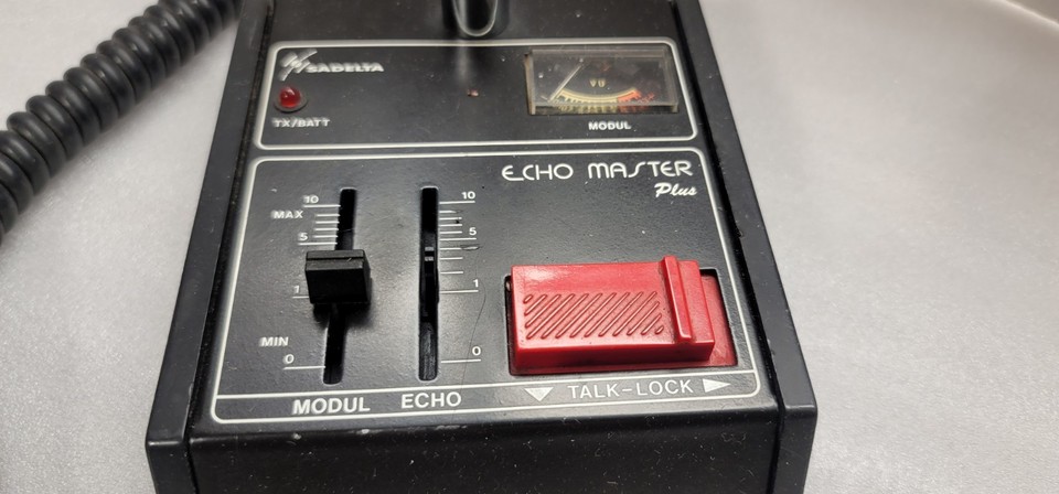 SADELTA ECHO MASTER PLUS MIC FOR GALAXY COBRA RANGER UNIDEN | eBay
