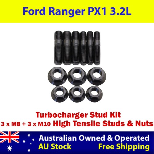 High Tensile Turbo Charger Stud Kit For Ford Ranger PX1 3.2L | eBay ...