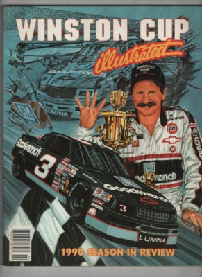 Winston Cup Illustrated Dale Earnhardt 1990 Season Review 080321nonr | eBay