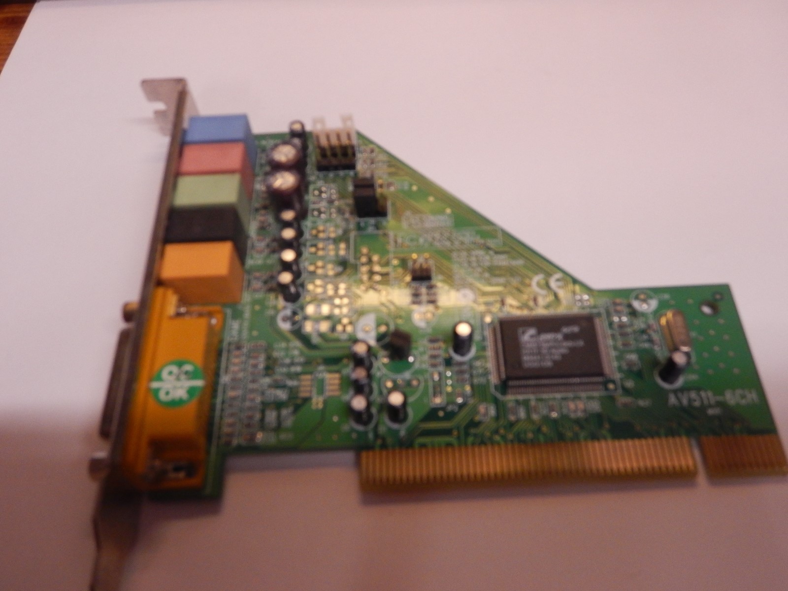 Cmedia+AV511-6CH+CMI8738%2FPCI-6CH-LX+PCI+Sound+Card+Vintage+PC+Tested ...