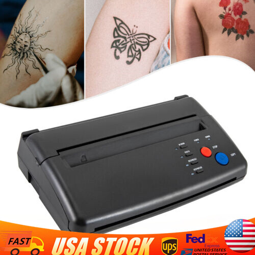 Tattoo Thermal Stencil Maker Tattoo Transfer Copier Printer Machine A4 ...
