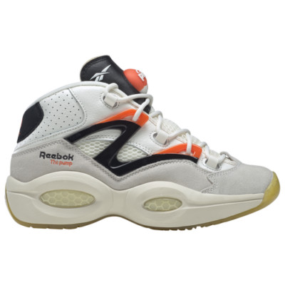 Reebok Question Pump H06490 White Orange Black Size 8-13 Basketball New ...