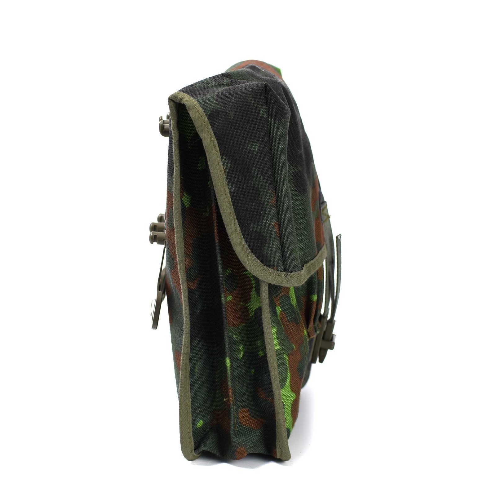 Original German army field troops map bag Flecktarn camo military map ...