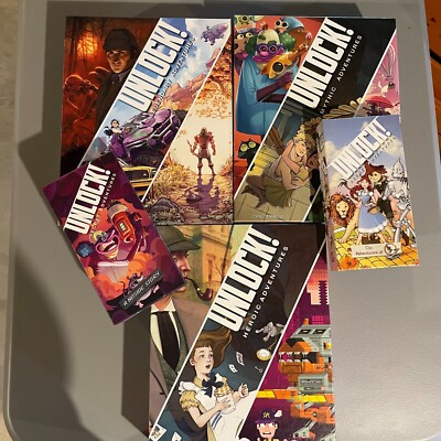 Unlock! - Escape Room Card Game; Mythic, Heroic, Legendary, Secret ...