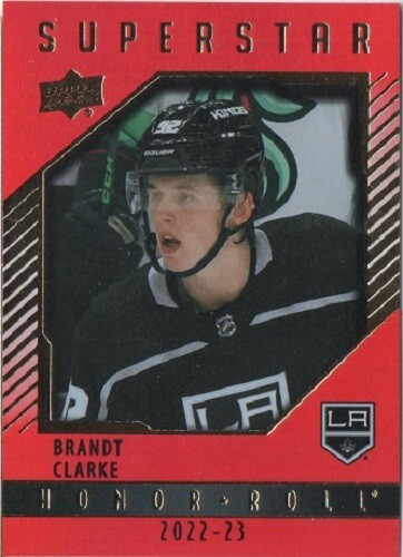 2022-23 Upper Deck Series 2 "RED Rainbow Honor Roll" Brandon Clarke ...