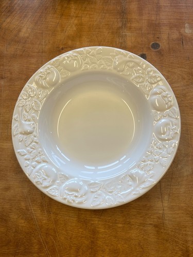 Over and Back Italy WHITE TOMATOES GARLIC Pasta Bowl 10" 1 ea 4 ...