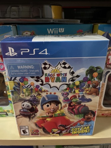 RACE WITH RYAN Playstation 4 FACTORY SEALED + TOY CAR! Brand New Sealed ...