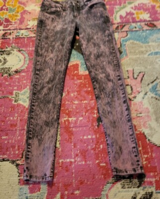 Lovesick Hot Topic pink black stone washed punk jeans The Skinny ...