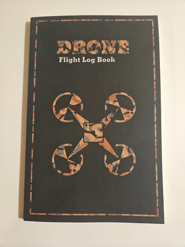 Drone Flight Log Book: UAS Field Drone Flight Track & Record ...