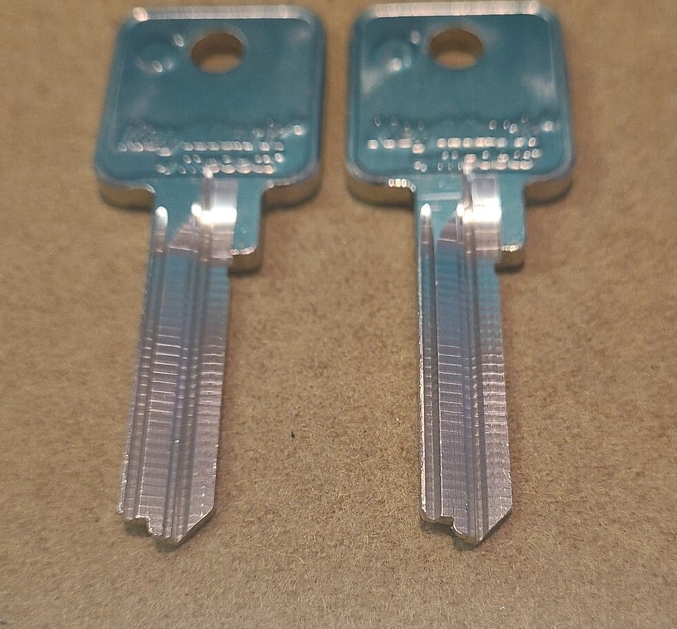 2 x new Medeco blank uncut square headed keys, for 1 price | eBay