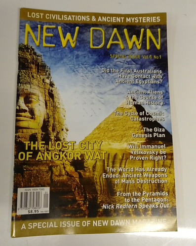 NEW DAWN Magazine 2012 special Edition Vol 6 # 1 lost Civilisations | eBay