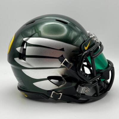 Oregon Ducks Authentic Riddell Speed Titanium Thunder Mini Football ...