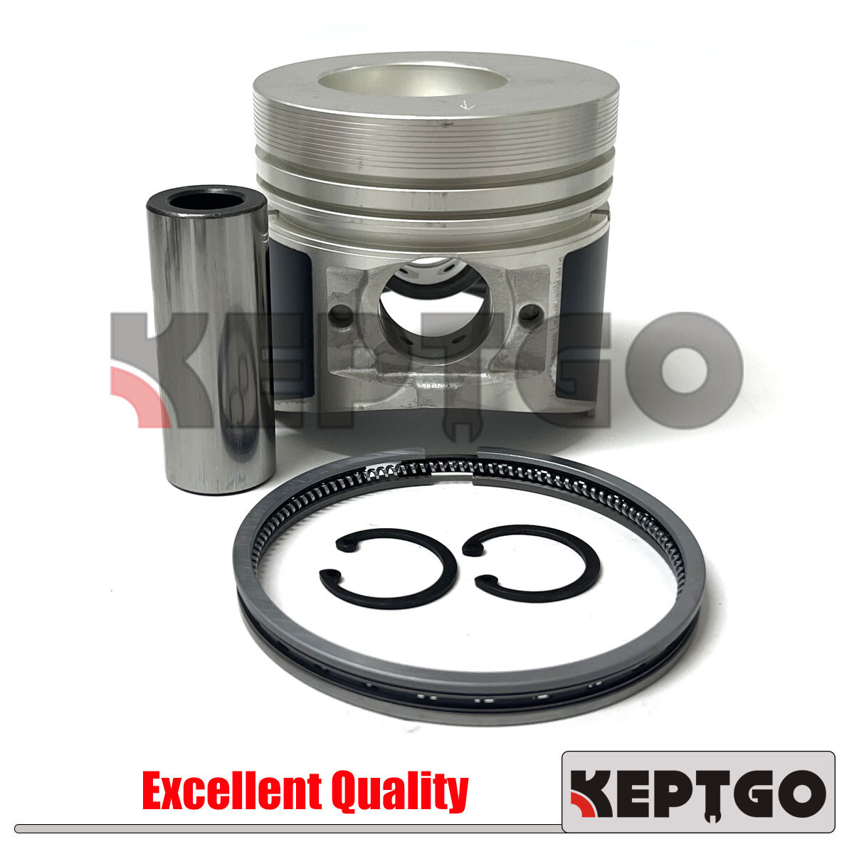 4 pcs Piston & Ring Set Fit For Mitsubishi K4N Engine （Direct injection ...