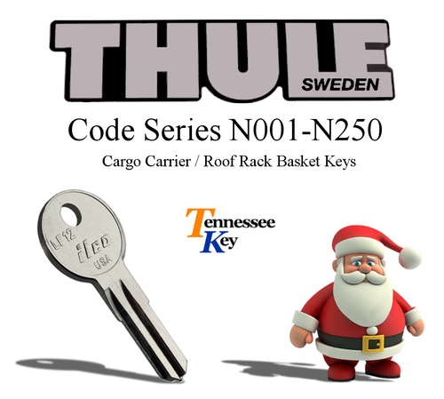 THULE Key Replacement / Keys for Roof & Bike Racks / Cargo Carriers ...