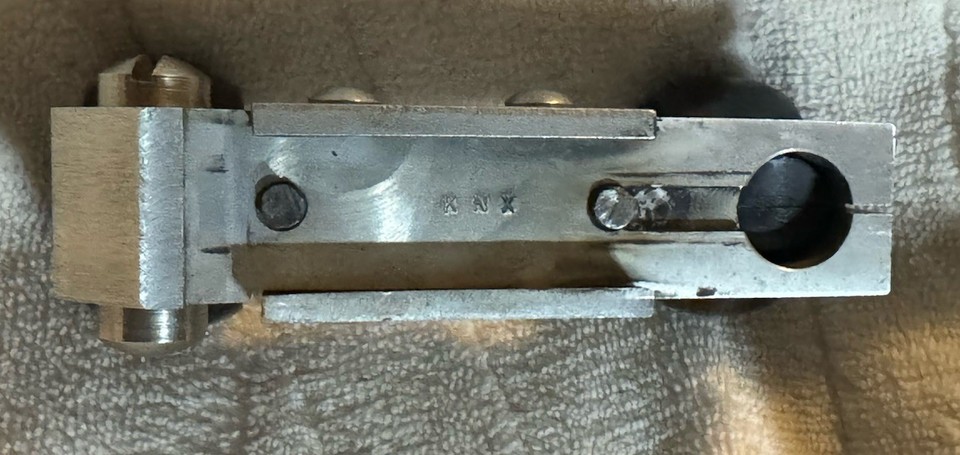 BUEHLER HANDGUN SCOPE MOUNT W RINGS KNX FOR S&W REVOLVER Up To 357 ...