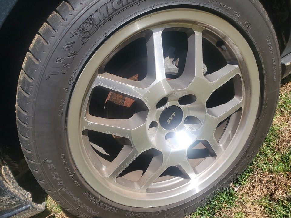 2005, 06, 07, 08, 09 Ford Mustang Shelby GT500 Set of 4 OEM SVT Wheels ...