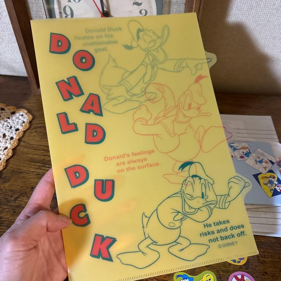 Showa Retro ︎Disney Donald Duck Letter Set | eBay