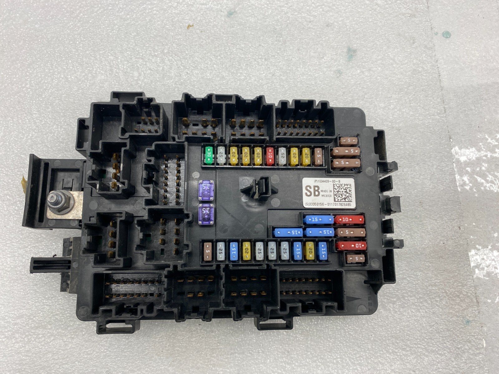 2016-2020 Tesla Model S MS Front Junction Cabin Fuse Box Relay Control ...