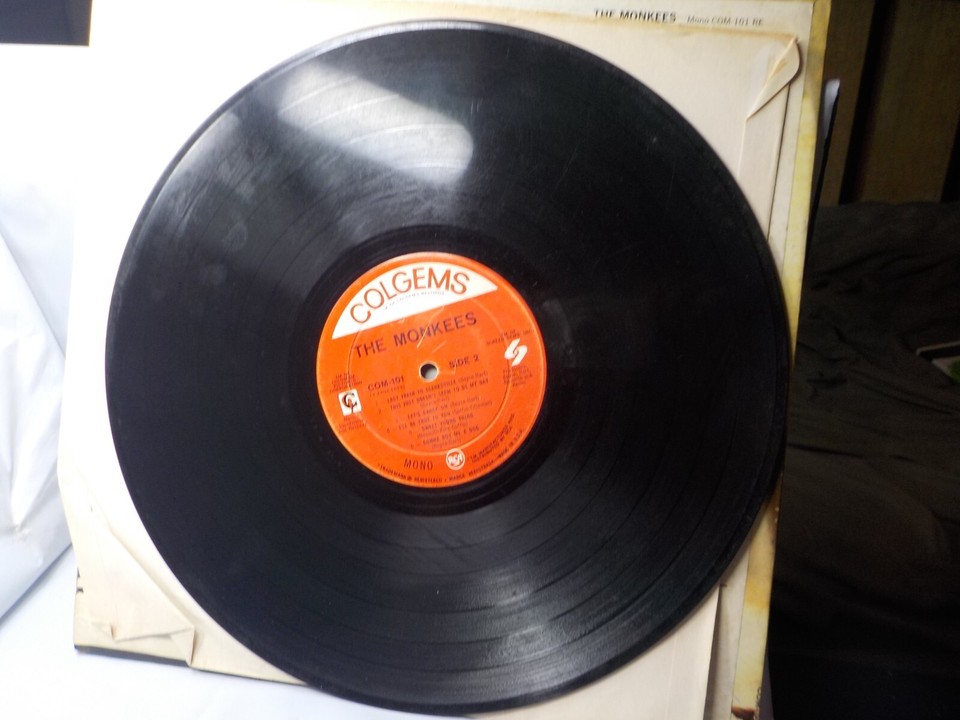 THE MONKEES Self Titled - Vinyl LP 1966 COM-101 MONO papa gene's blues ...