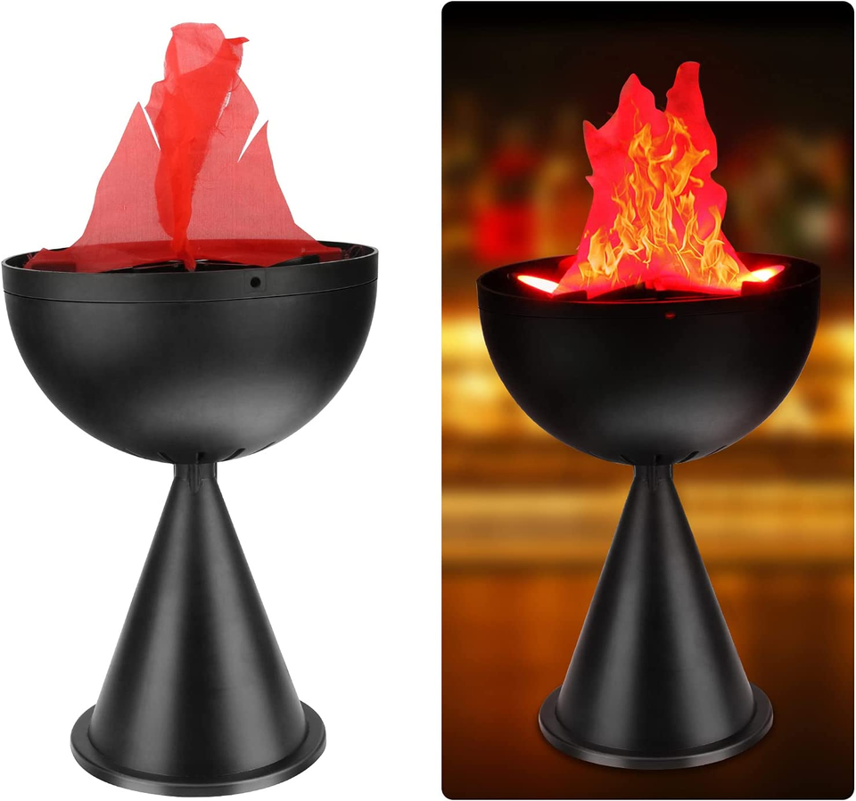 3D LED Fake Fire Flames Effect Light, 110V Electric Fake Campfire L | eBay