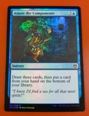 1x Amass the Components | FOIL | Iconic Masters | MTG Magic Cards | eBay