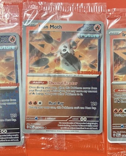 Pokémon Iron Moth 028/182 Paradox Rift GameStop Promo SEALED | eBay