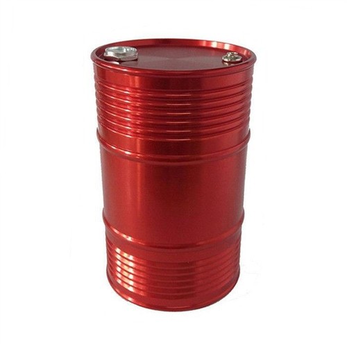 TOUCANRC Red Metal Drums for RC 1/14 Tractor Truck Cars Models DIY ...