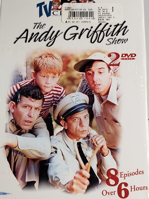 The Andy Griffith Show - 8 Episodes DVD Over 6 Hours 2 DVDs ...