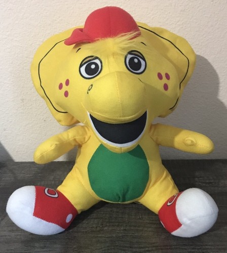 Toy Factory Barney And Friends BJ Plush Yellow 11 inch Dinosaur Stuffed ...