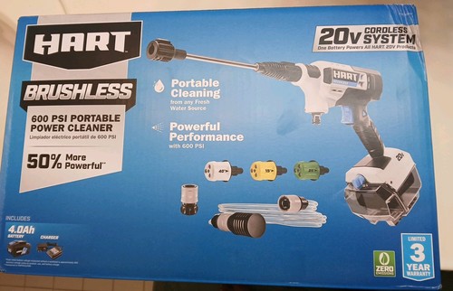 Hart Cordless Brushless 20V Power Cleaner Kit | eBay