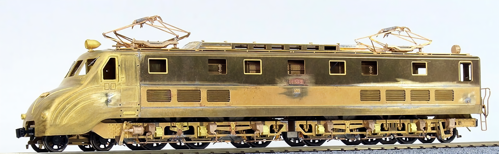 HO World Craft JNR EF55 Streamlined Electric Locomotive #1 "Moomin" Kit ...