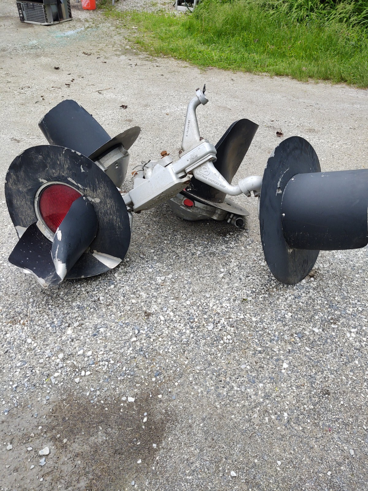 Rare Safetran Systems Corp Traffic Light 4 Way All Wiring And Mounting ...