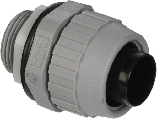 Hubbell-Raco 4723-8 Nylon 3/4 in. Type B Flex Liquid Tight Straight ...