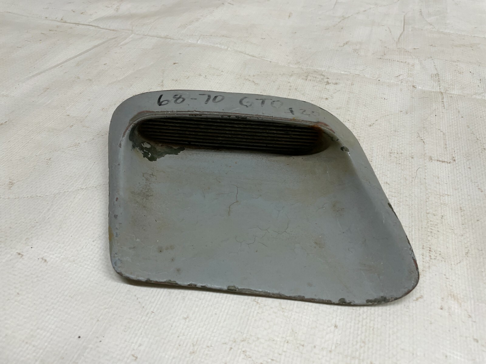 1968-1970 GTO Hood Scoop Insert Pontiac Non Ram Air Molding Trim Louver ...