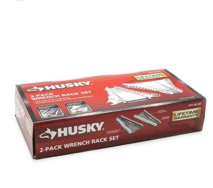 16-piece Wrench Rack (2-pack) | Husky Racks Storage Piece Sae ...