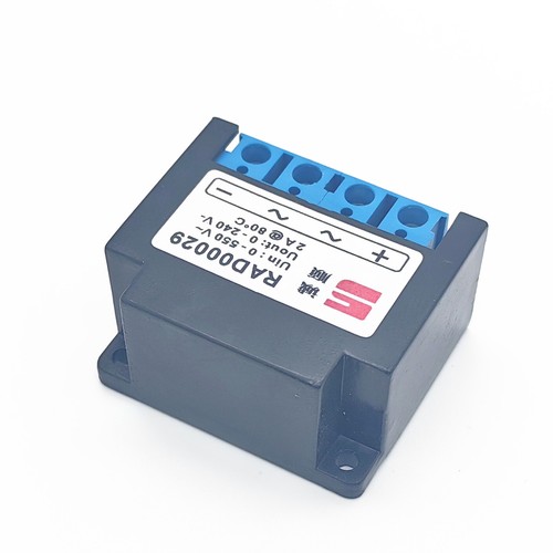 Replace Italy RAD00029 0-550V~ 0-240V- 2A@80℃ motor brake rectifier, | eBay