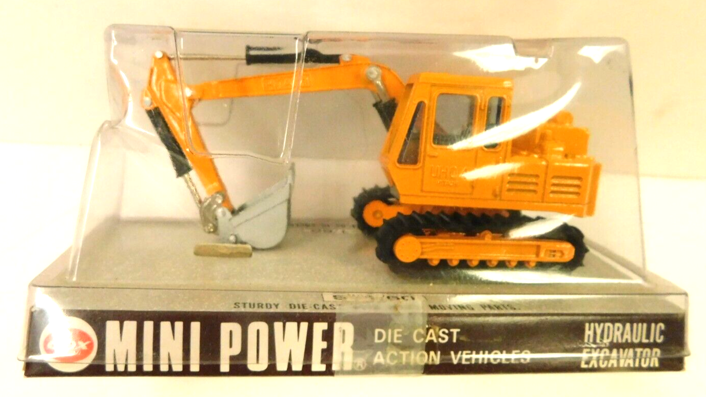 SHINSEI COX MINI POWER #4112, HYDRAULIC EXCAVATOR, SCALE 1:60, IN ...