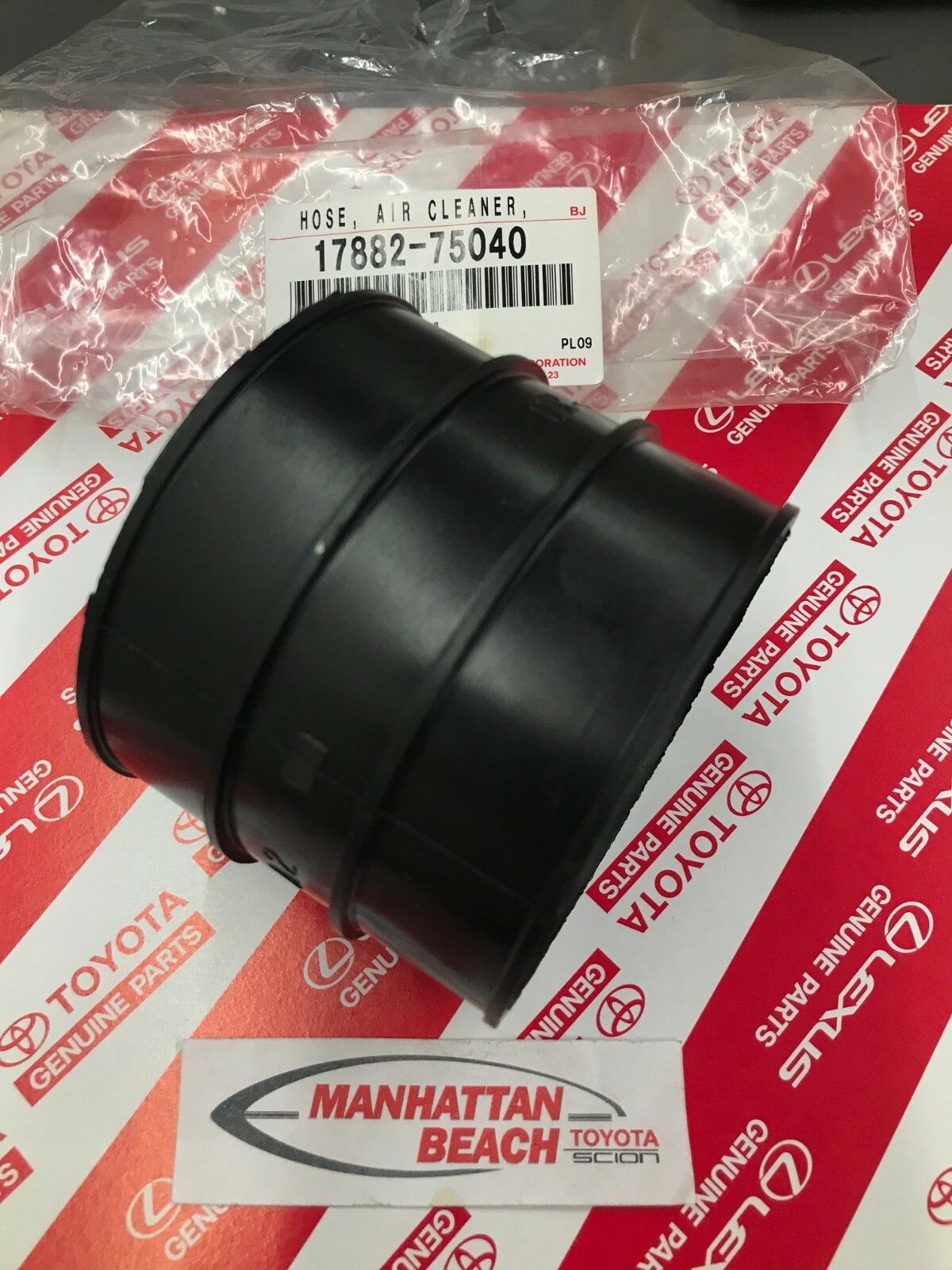 96-00 4RUNNER 2.7L AIR CLEANER INTAKE INLET DUCT TUBE BOOT 17882-75040 ...