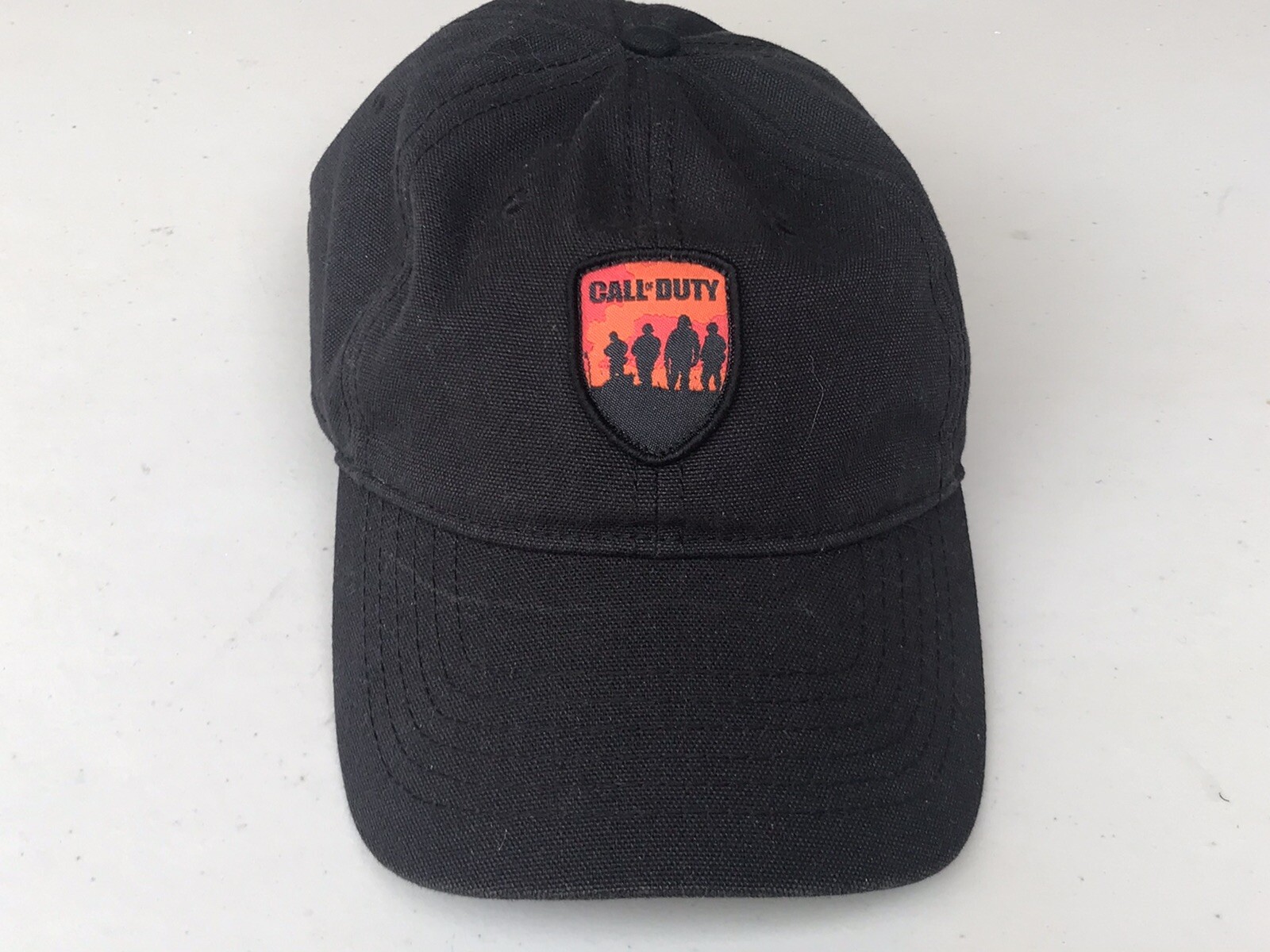 Call Of Duty Black Baseball Cap Hat One Size Strapback - Gem