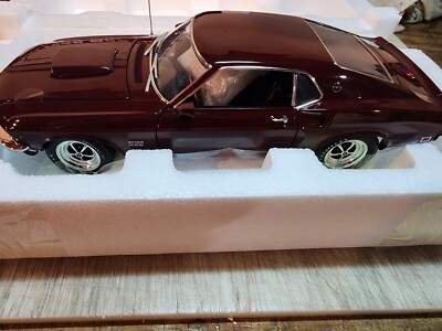 ACME 1:18 - 1969 FORD MUSTANG BOSS 429 - ROYAL MAROON-A1801877-FREE ...