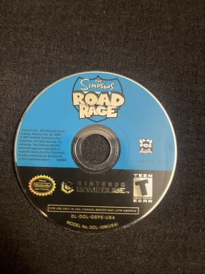 The Simpsons Road Rage- Nintendo GameCube game Disc only | eBay