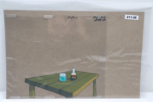 Original Hand Painted Animation Production Cel Background (211-28) | eBay