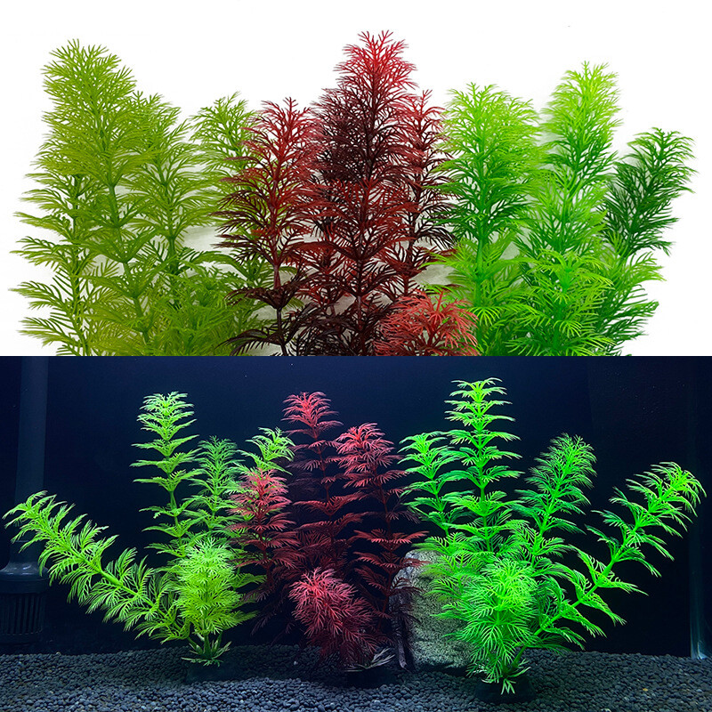 Fake Aquatic Plants Fish Tank Landscaping Micro Landscape Decoration ...