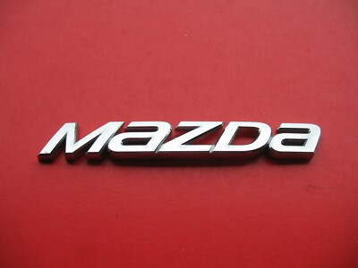14 15 16 17 MAZDA 3 MAZDA3 SEDAN REAR LID CHROME EMBLEM LOGO BADGE SIGN ...