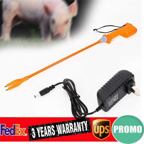 Rechargeable Cattle Pig Prod Electric Shock Livestock Prodder 10000V | eBay