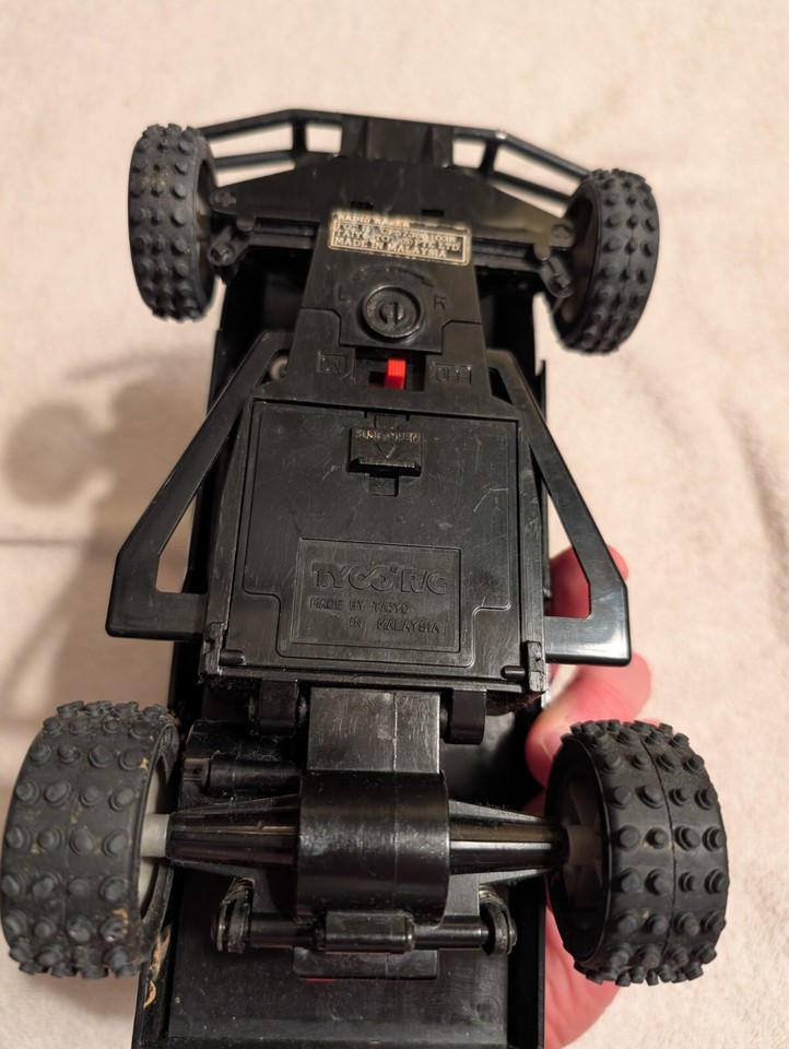 1992 Tyco Mini Eliminator 10" RC Black Truck with Remote | eBay